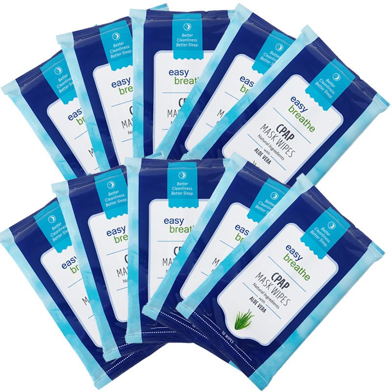 Easy Breathe CPAP Wipes (10 Travel Packs)