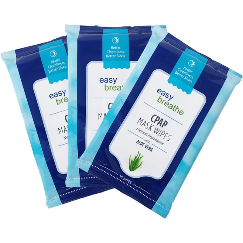 Easy Breathe CPAP Wipes (3 Travel Packs)